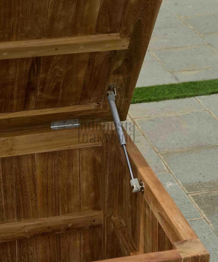 Pavilion Storage Benches - Indonesia Teak Wood